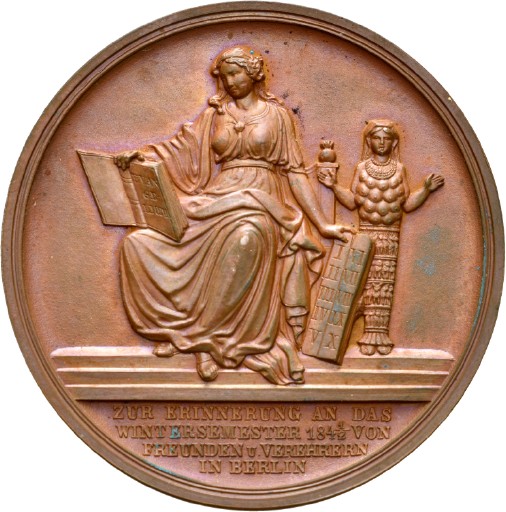 Medaille auf Friedrich Wilhelm Joseph von Schelling - Detailseite - LEO-BW